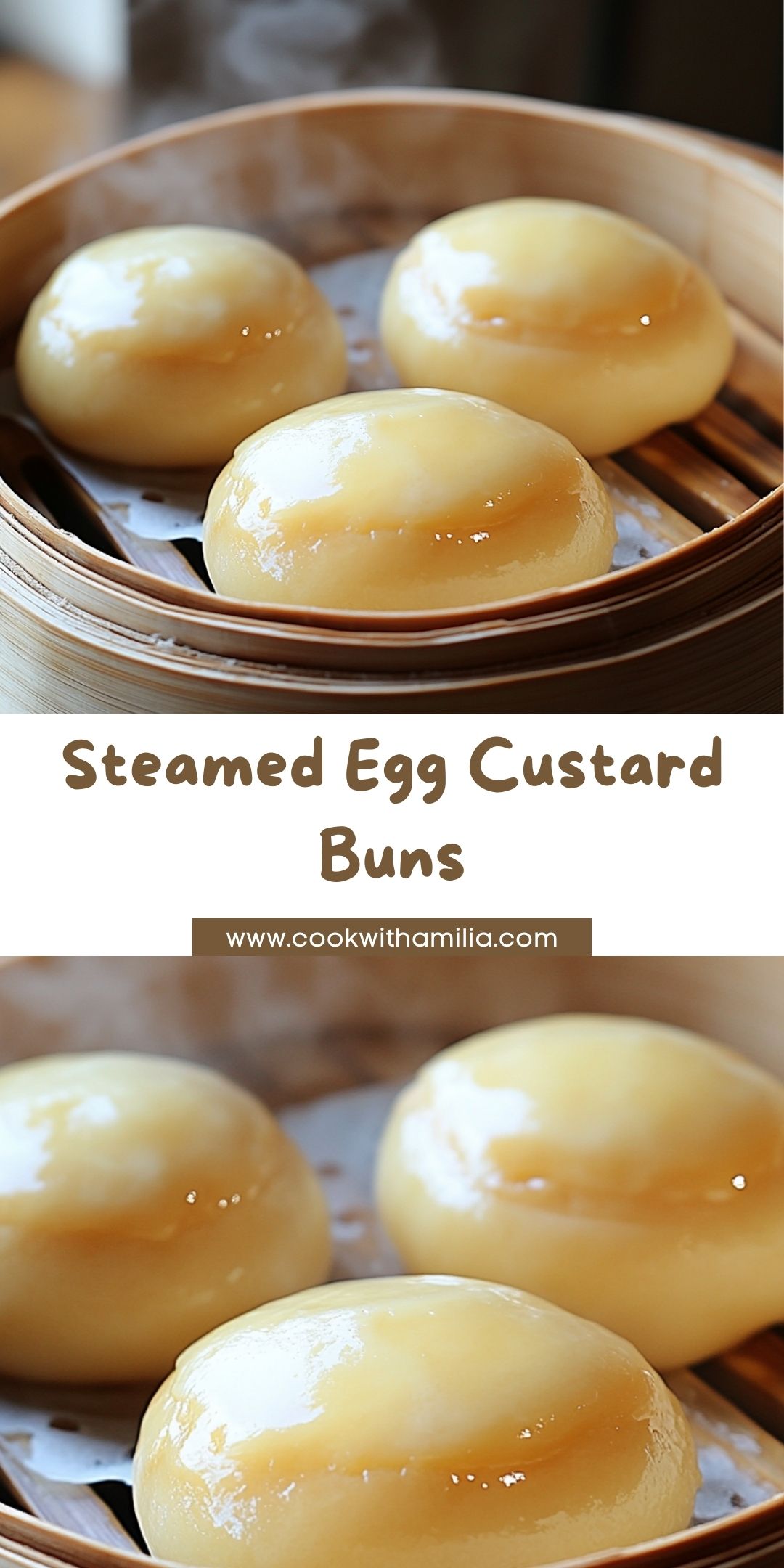 Steamed Egg Custard Buns